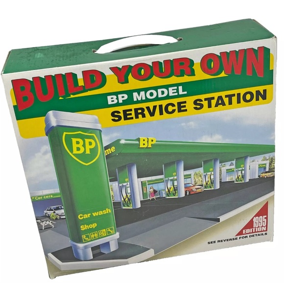 Toys | Bp Model Build Your Own Service Station 1995 Edition New | Poshmark